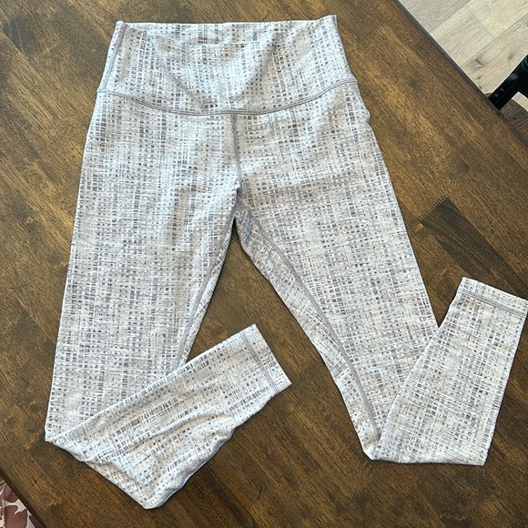lululemon athletica | Pants & Jumpsuits | Lululemon Grey Pattern ...